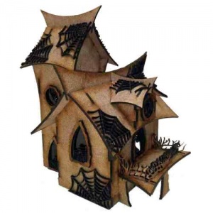 Cobweb House - MDF Wood Kit